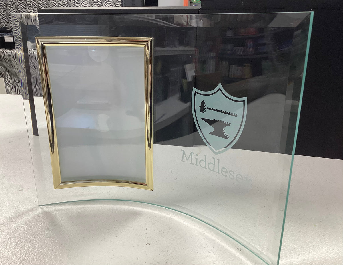 Curved Glass Frame – Middlesex School Bookstore
