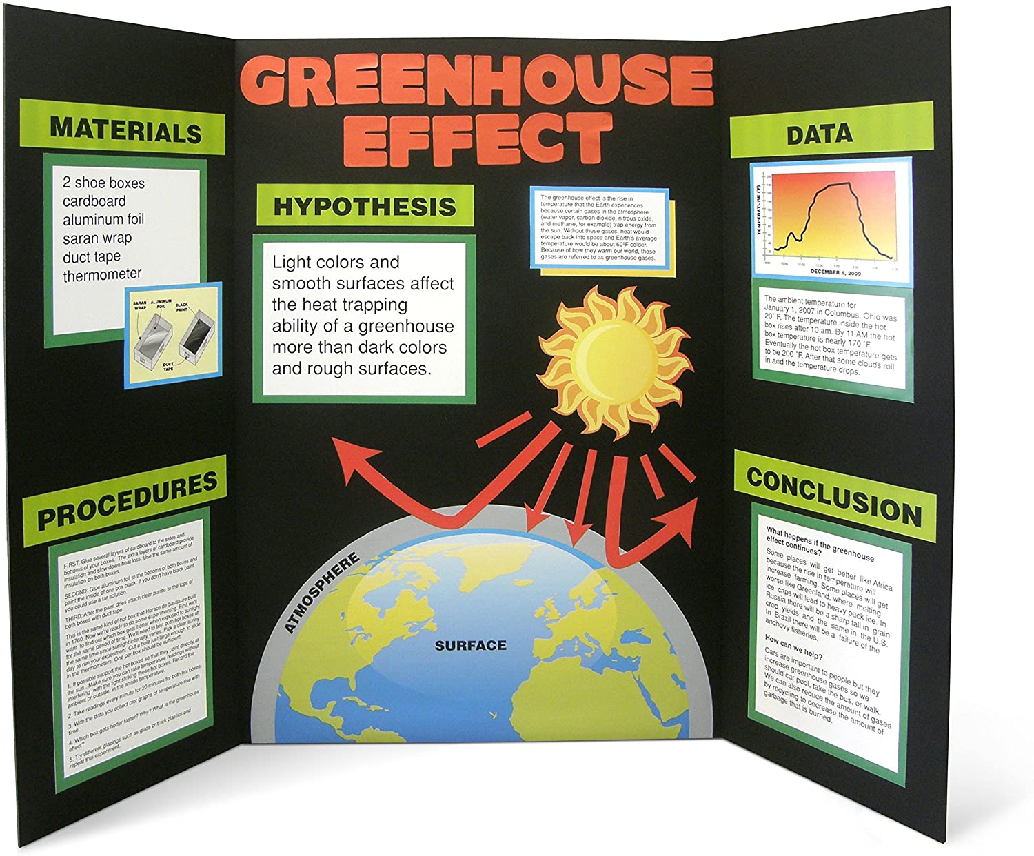 How To Make A Tri Fold Poster Board BAZIC Tri Fold Corrugated